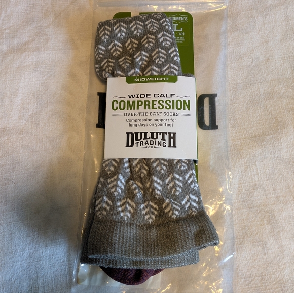 Duluth Trading Co | Accessories | Duluth Wide Calf Compression Socks ...